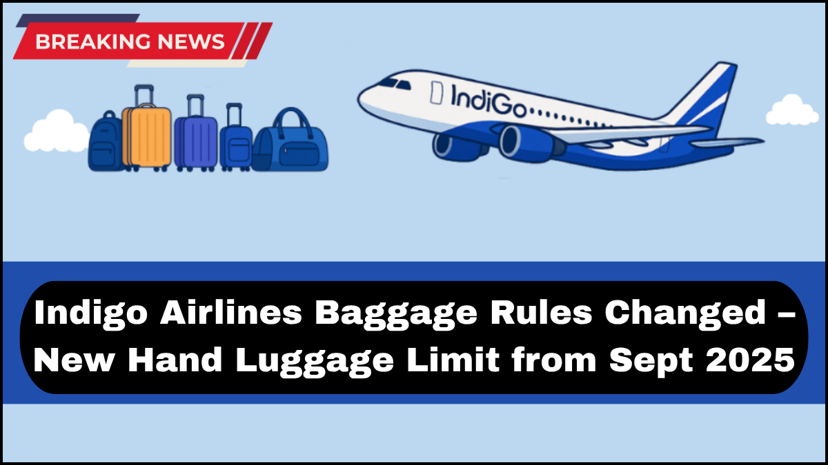 Indigo Airlines Baggage Rules Changed – New Hand Luggage Limit from ...