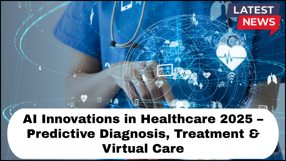 AI Innovations in Healthcare 2025 – Predictive Diagnosis, Treatment ...